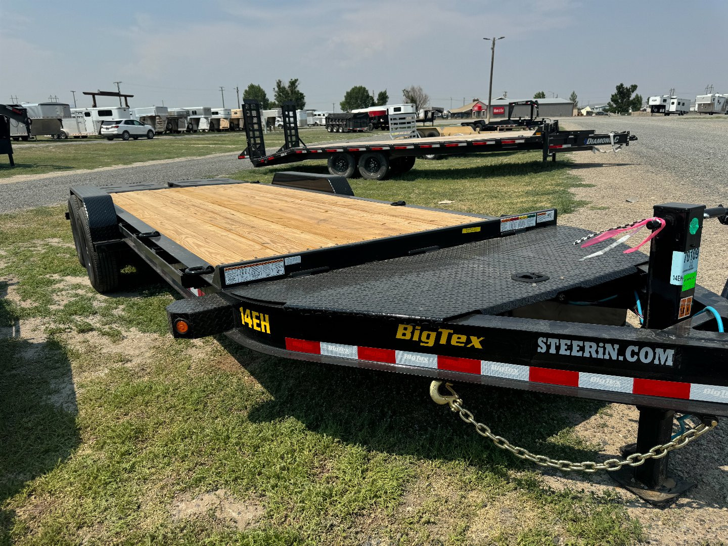New 2024 Big Tex Trailers 14EH 20' BH Equipment Trailer