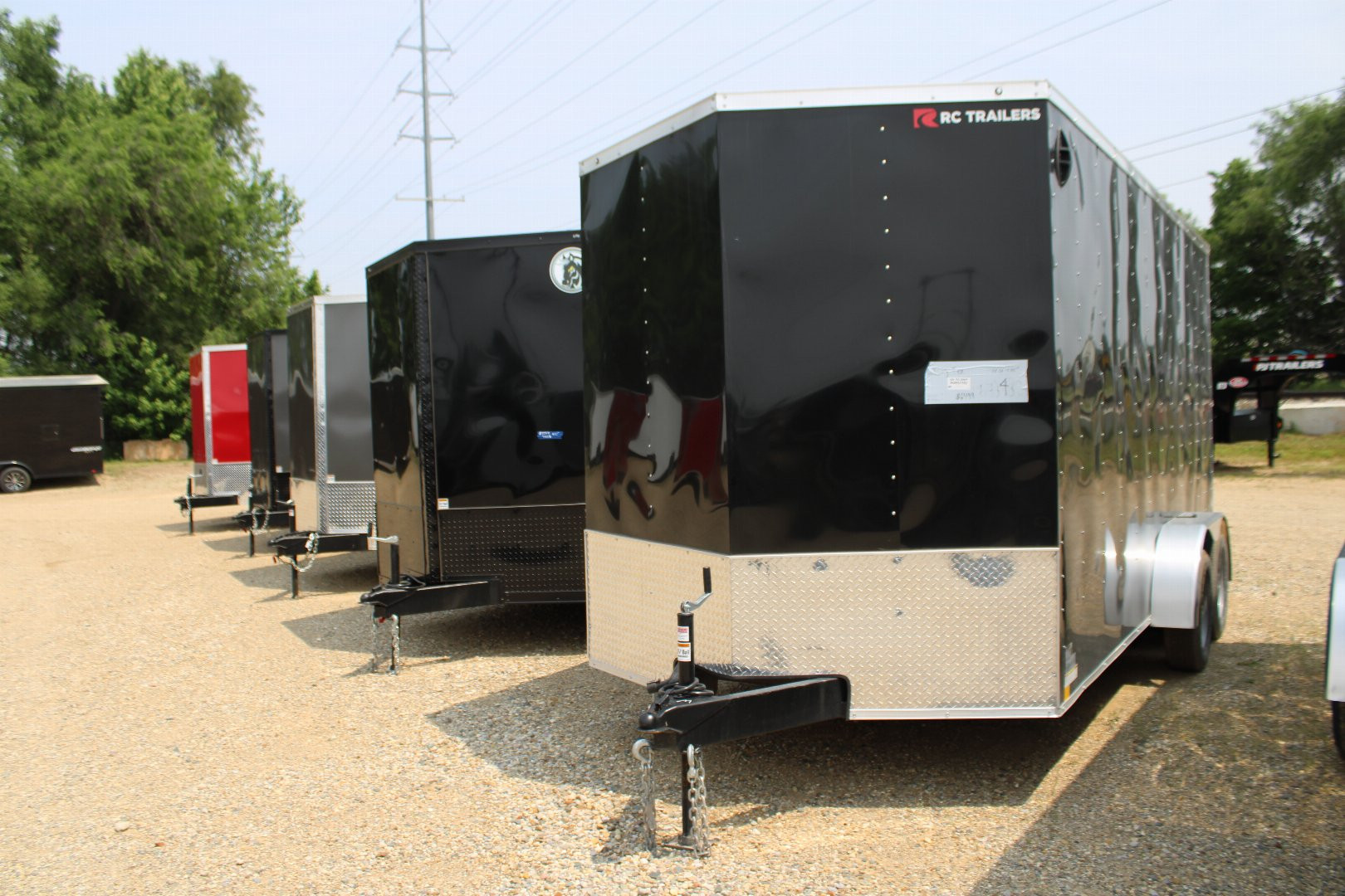 New 2025 RC Trailers 7' X 16' RD ENCLOSED TRAILER WITH 7' INTERIOR ...