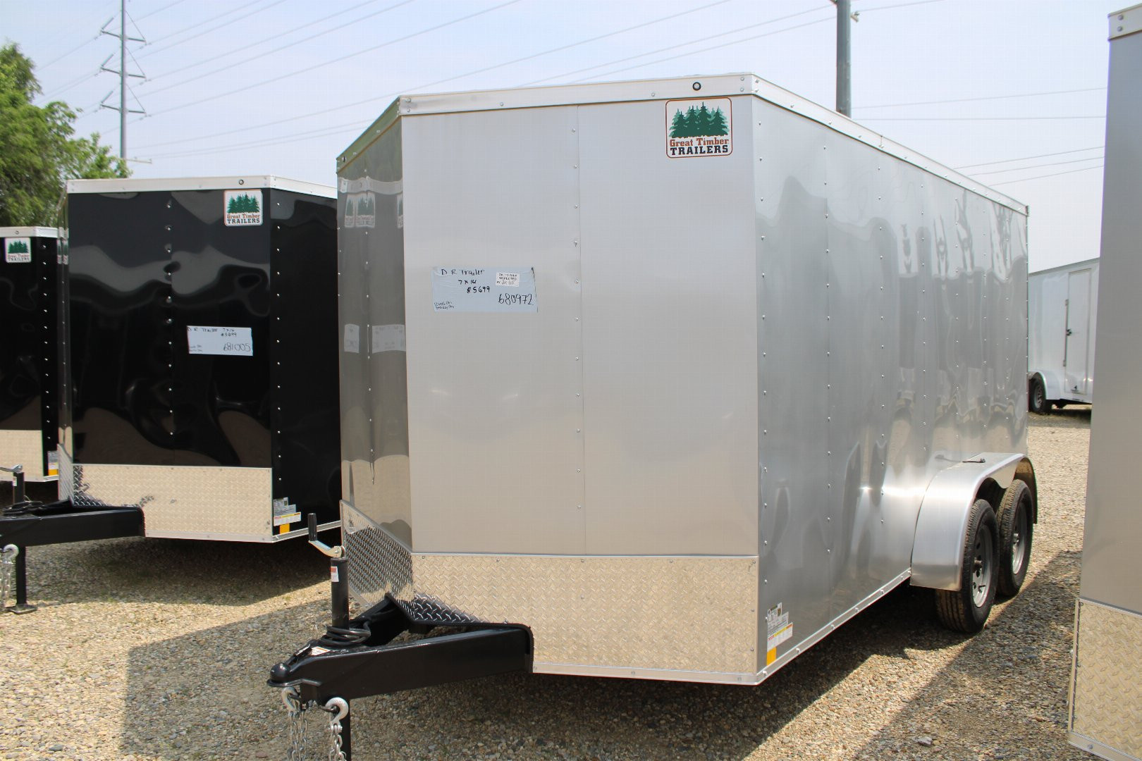 New 2025 RC Trailers 7' X 14' RD RGT ENCLOSED TRAILER 5581 Cargo ...