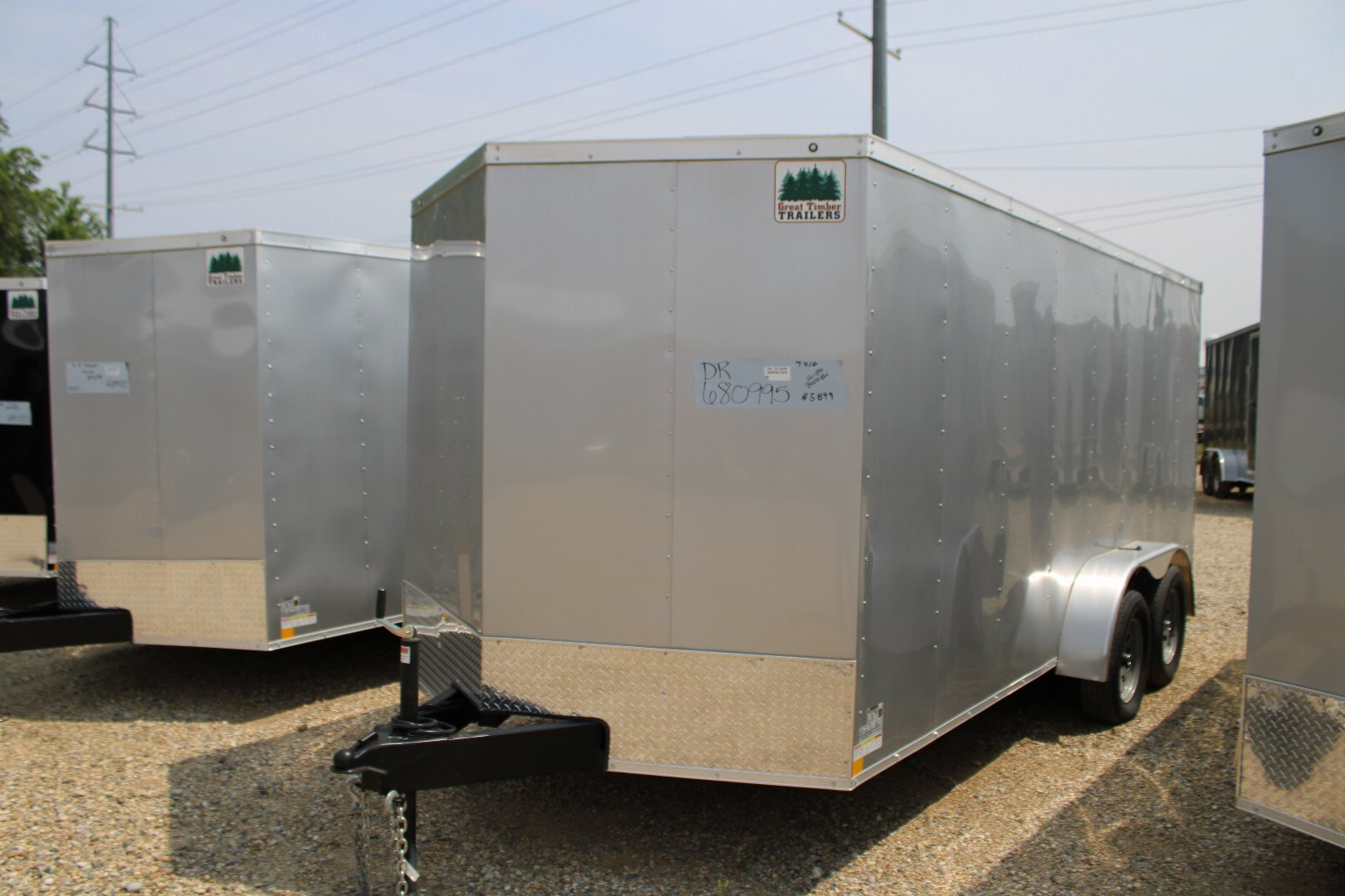 New 2025 RC Trailers 7' X 16' RD RGT ENCLOSED TRAILER 5577 Cargo ...