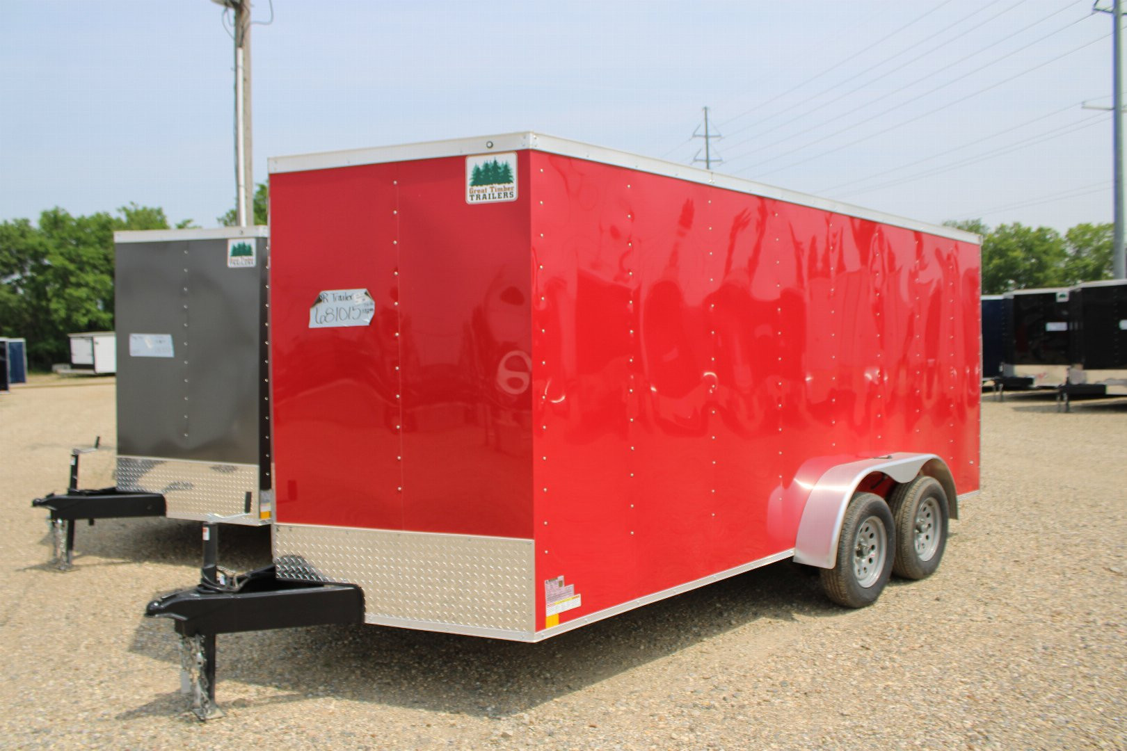 New 2025 RC Trailers 7' X 16' RD RGT ENCLOSED TRAILER 5555 Cargo / Enclosed Trailer