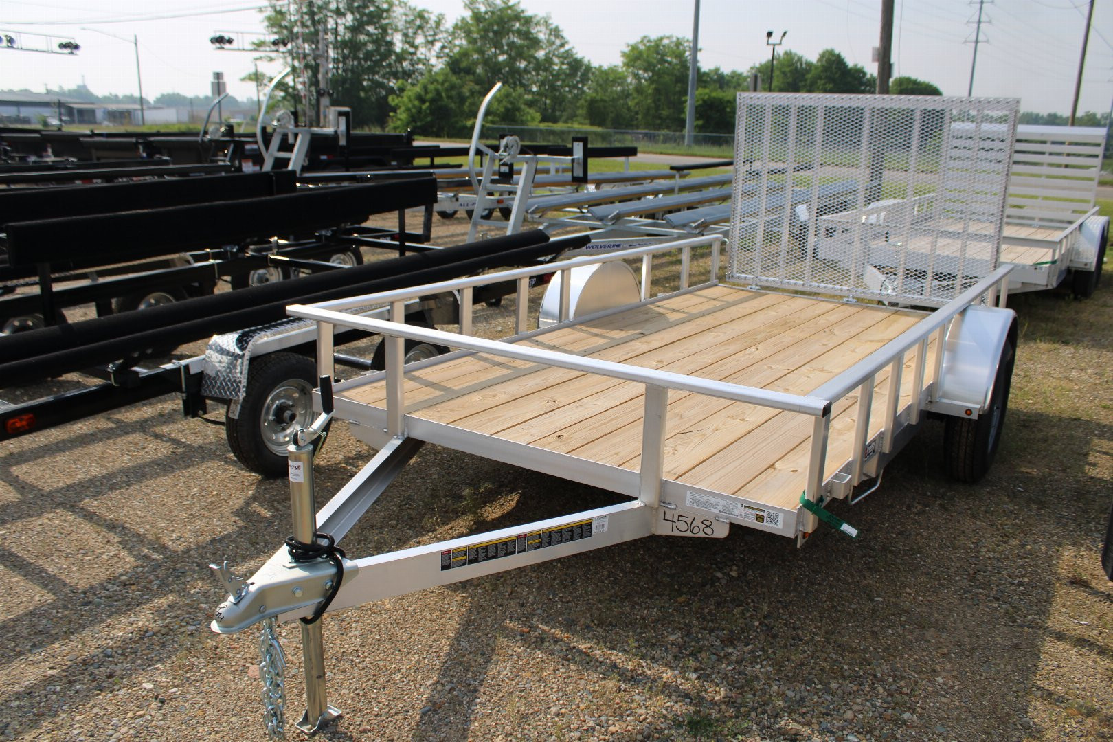 New 2025 Carry-On 6' X 12' RG ALUMINUM LANDSCAPE UTILITY TRAILER 5737 ...