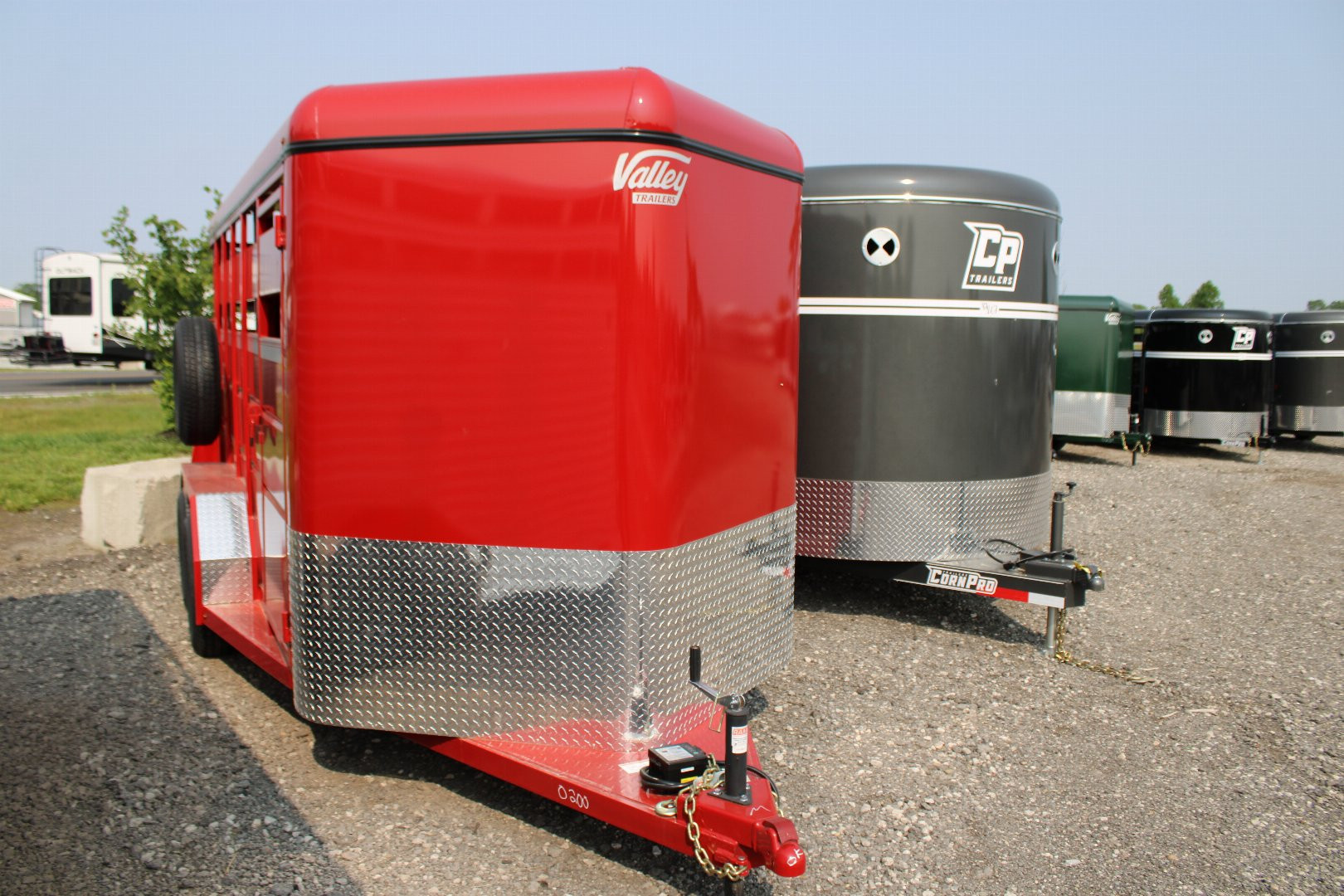 New 2026 Valley Trailers 16' STOCK TRAILER 47570 Stock / Stock Combo ...