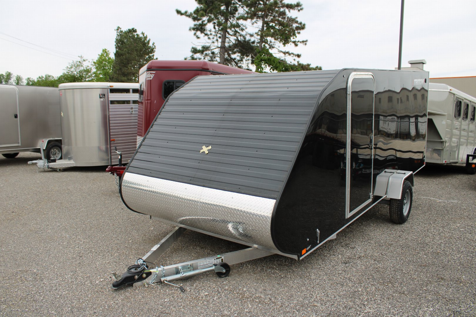 New 2025 Triton Trailers TC 167 ALUMINUM SNOW MOBILE TRAILER 44962 ...