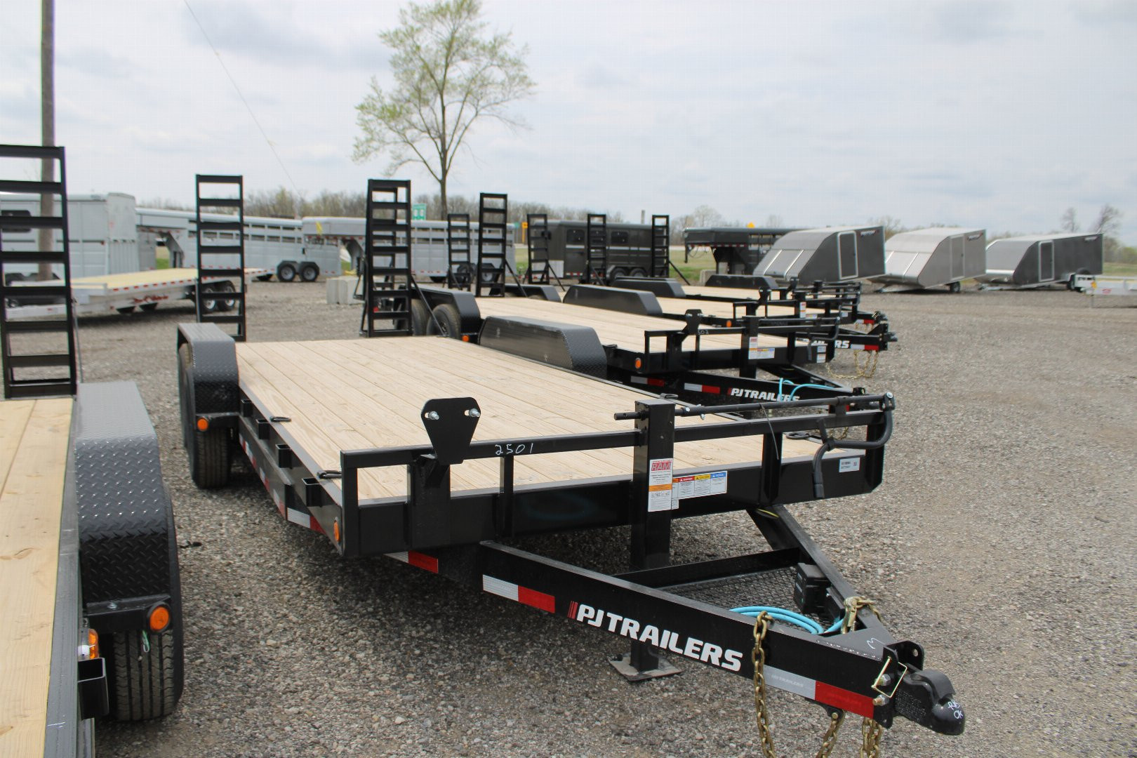 New 2025 PJ Trailers 20'FT FR 14K GVWR EQUIPMENT TRAILER 47595 ...