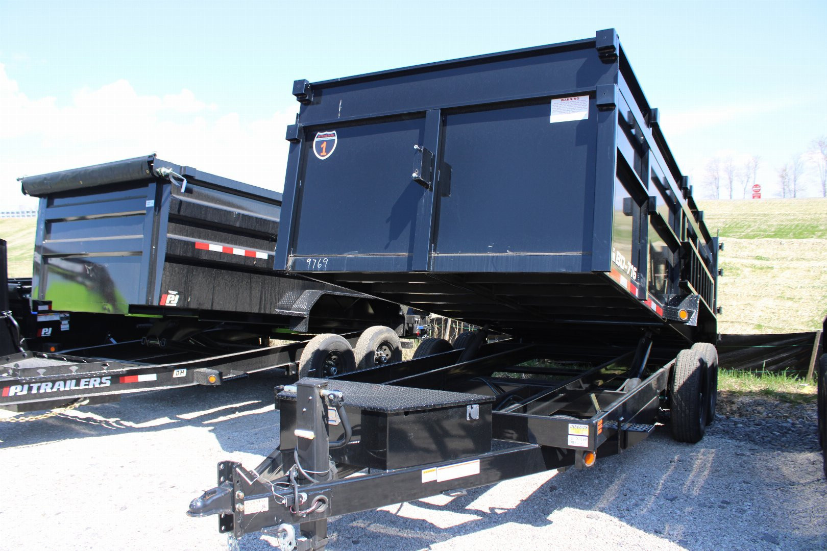 New 2025 Interstate Trailers 16'FT 14K GVWR HS HIGH SIDE Dump Trailer ...