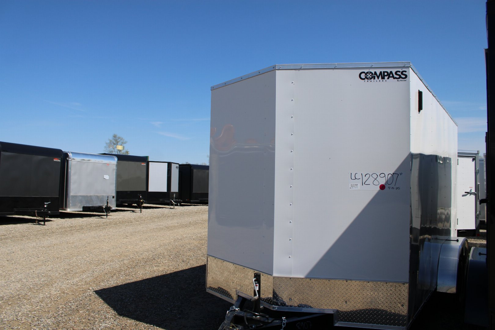 New 2025 Compass 7X14FT R ENCLOSED TRAILER WITH 7' INTERIOR HEIGHT ...