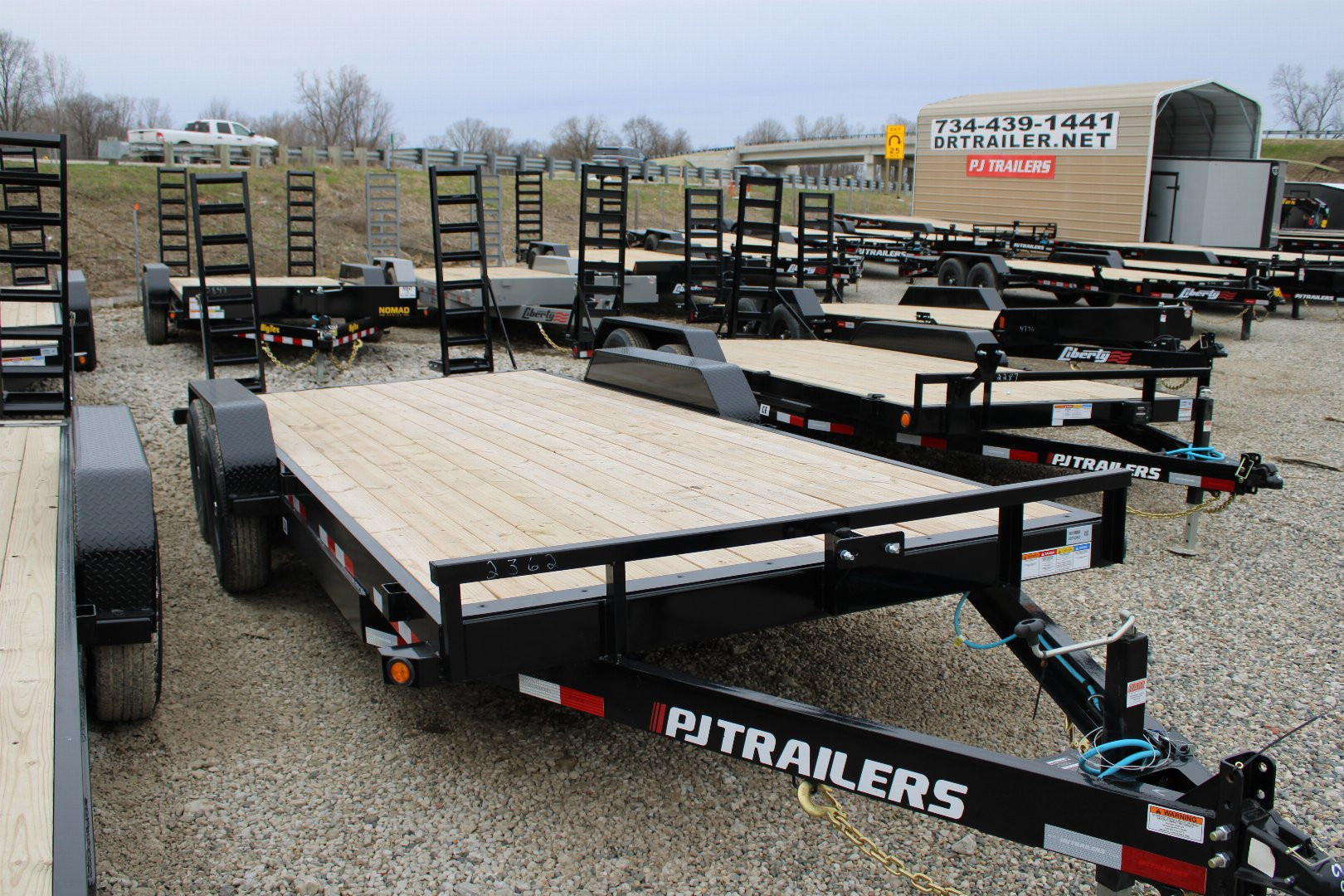 New 2025 PJ Trailers 20FT FR 14K GVWR EQUIPMENT TRAILER 46255 Equipment ...