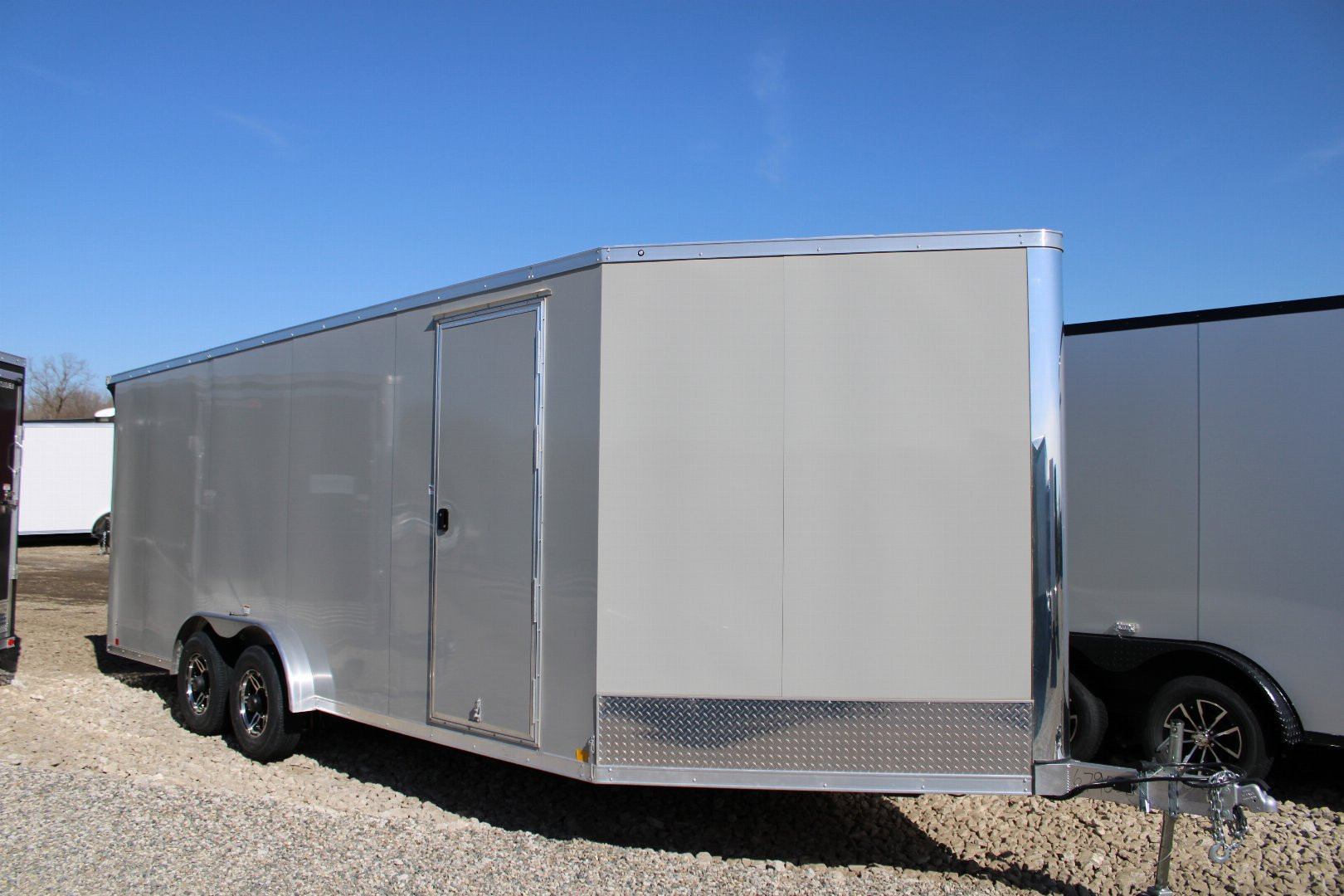 Used 2025 RC Trailers 7.5X25 WITH 7' INTERIOR HEIGHT Snowmobile Trailer ...