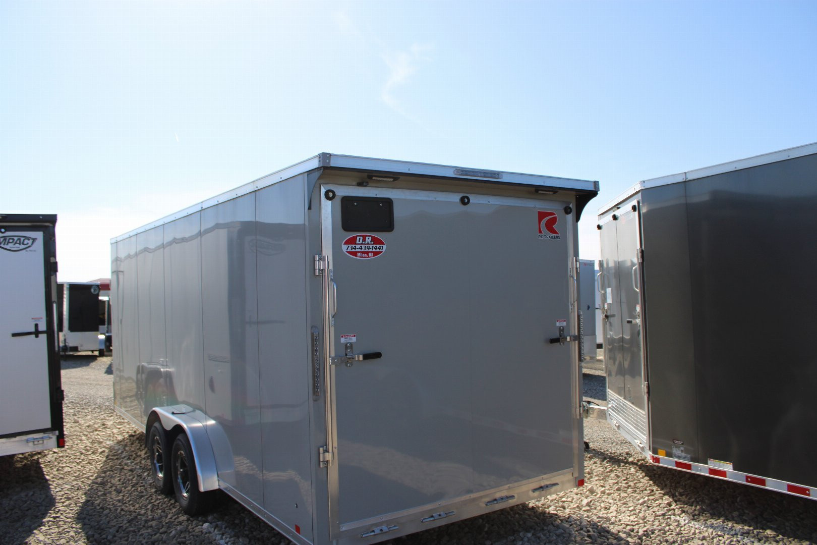 Used 2025 RC Trailers 7.5X25 WITH 7' INTERIOR HEIGHT Snowmobile Trailer ...