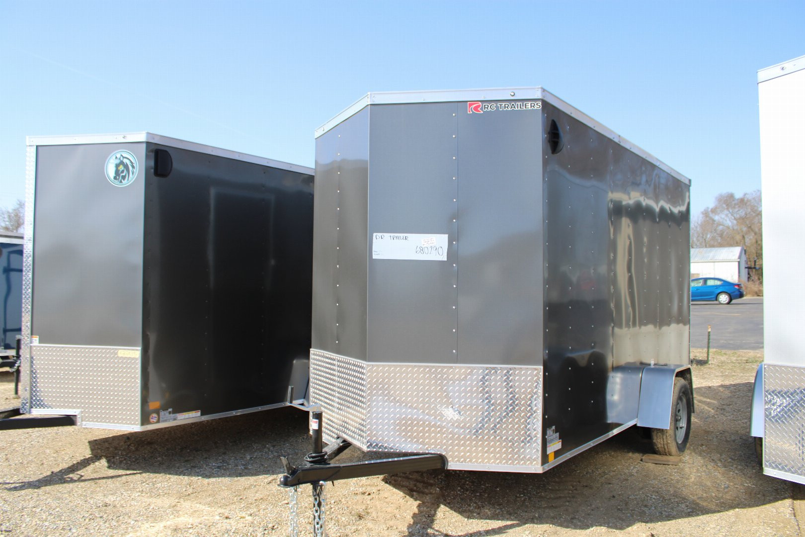 New 2025 RC Trailers 6X12 RD ENCLOSED TRAILER WITH 12FT INTERIOR HEIGHT ...