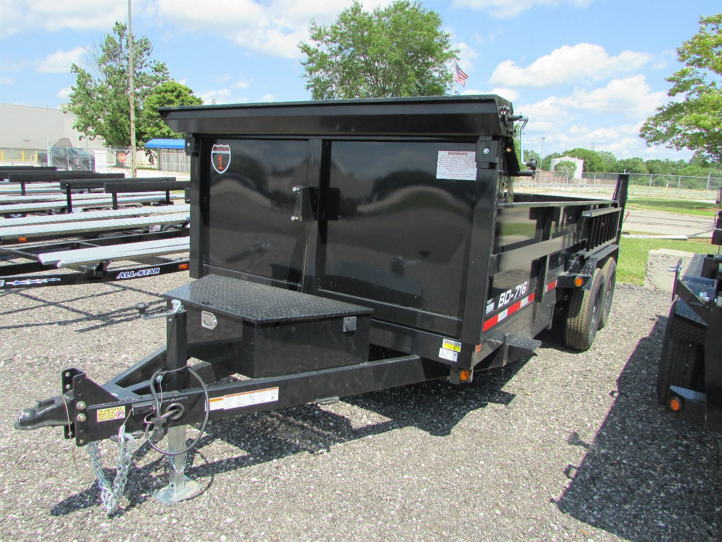 New 2024 Interstate Trailers **CLEARANCE**16' 14K GVWR DUMP TRAILER ...