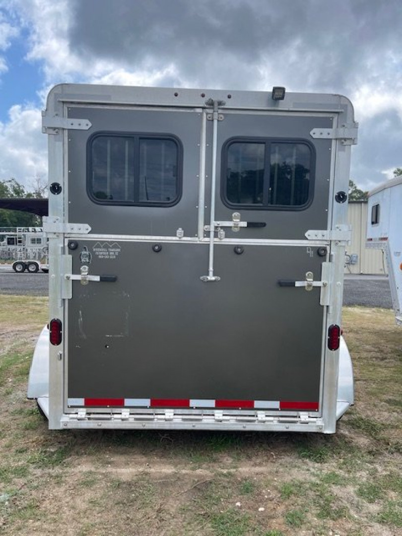 Used 2023 Adam 2 horse straight load w/side ramp Horse Trailer