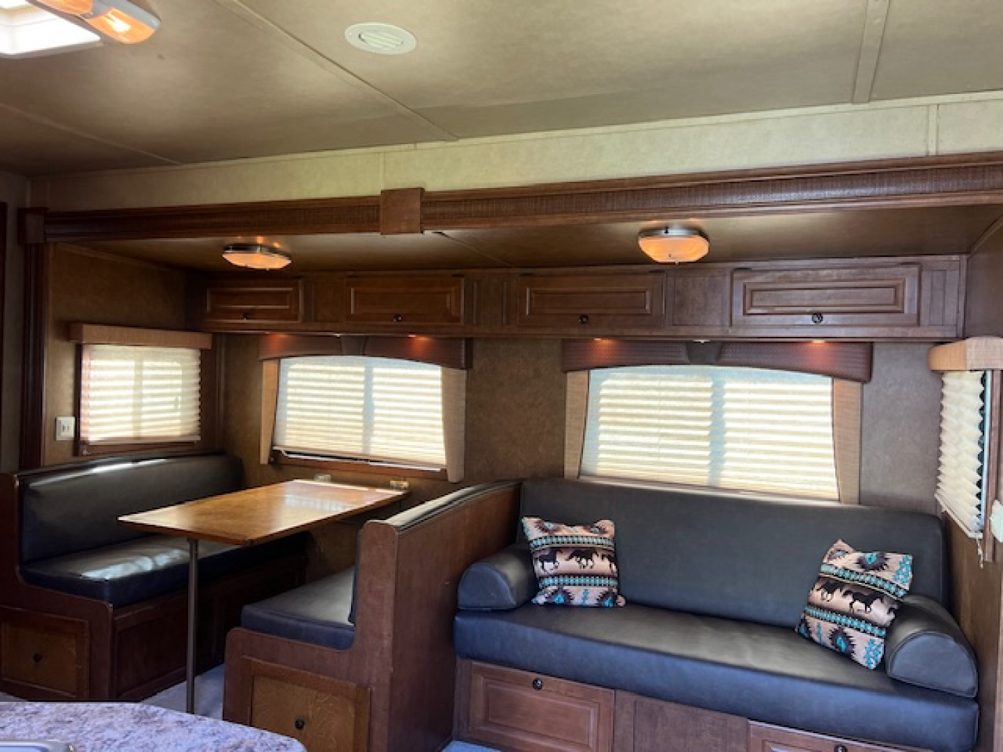 Used 2014 Bison Trailers 8' wide 3 horse Stratus w/16' lq superslide Horse Trailer for sale in ...