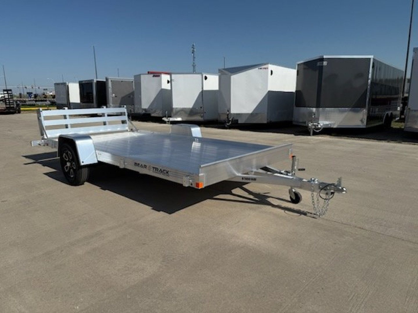 New 2025 Bear Track BTU80168F Utility Trailer
