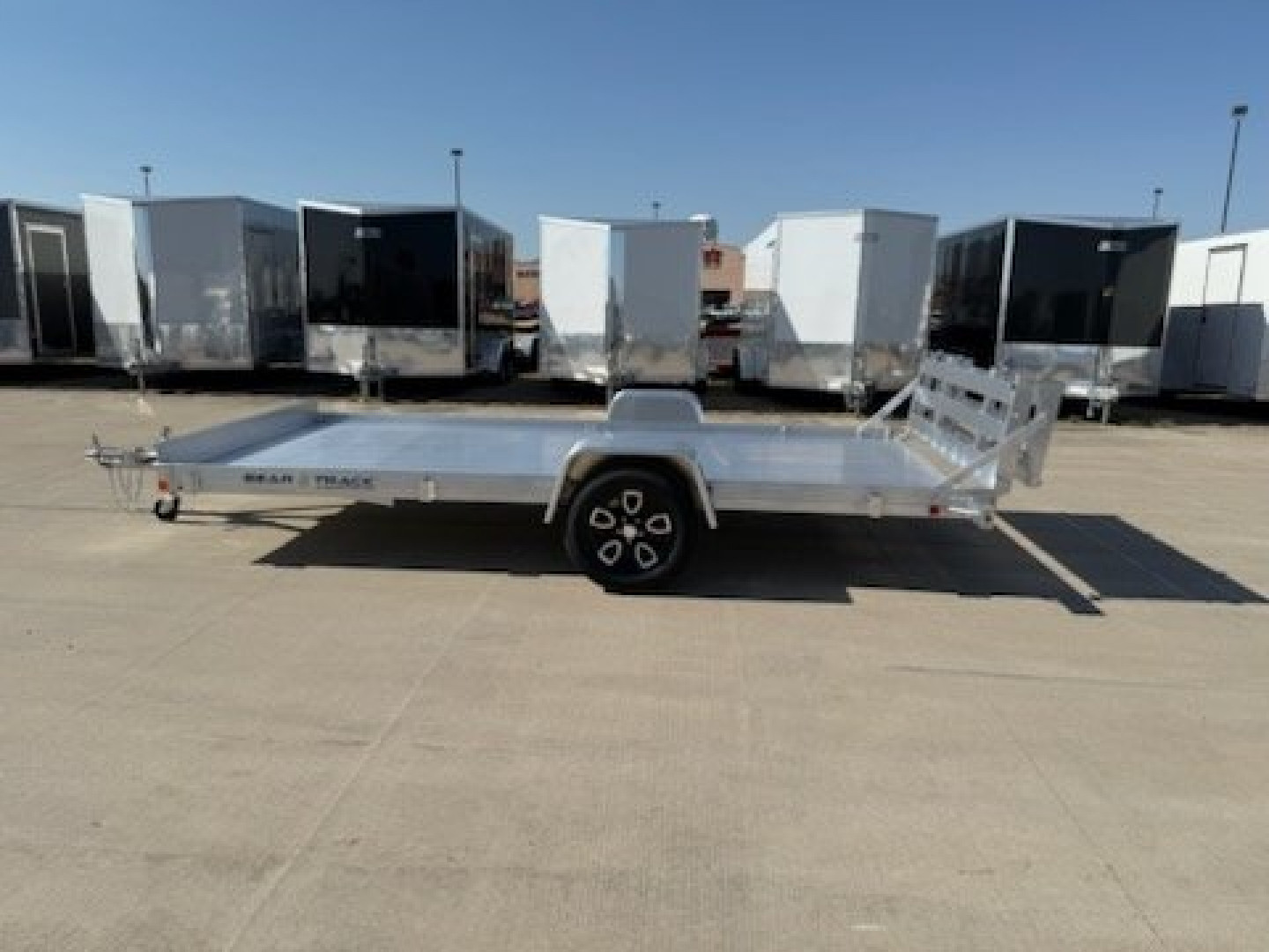 New 2025 Bear Track BTU80168F Utility Trailer