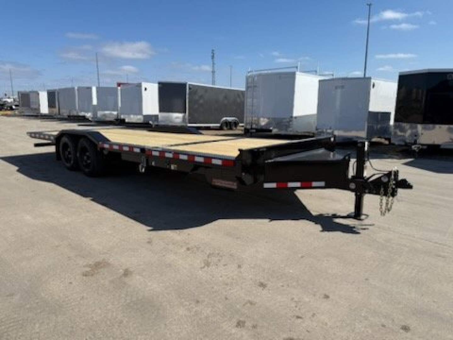 New 2025 Midsota TBWB-24' Split Tilt Trailer 18'+6' Equipment Trailer ...