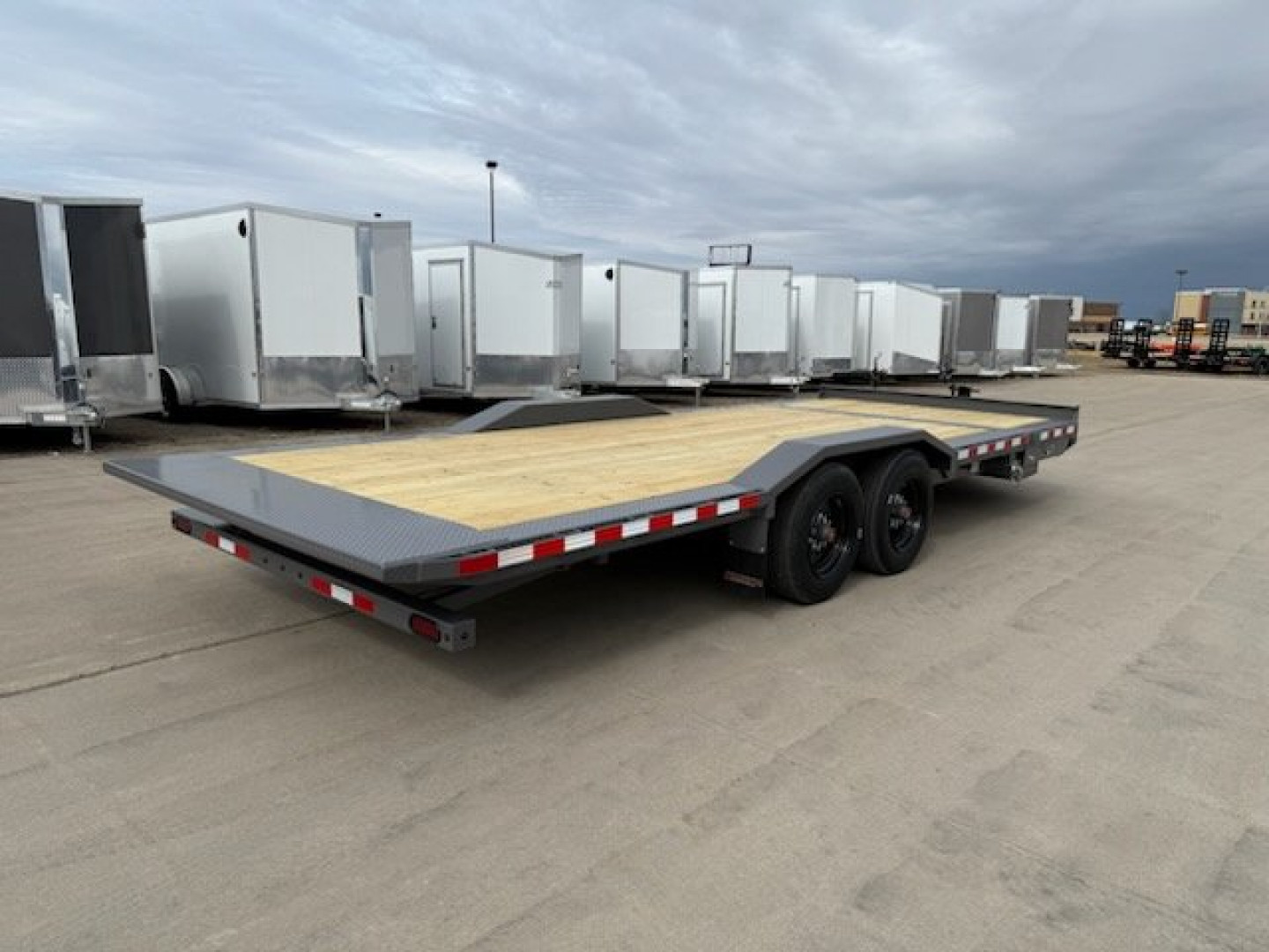 New 2025 Midsota TBWB-22' Split Tilt Trailer 18'+4' for sale in East ...