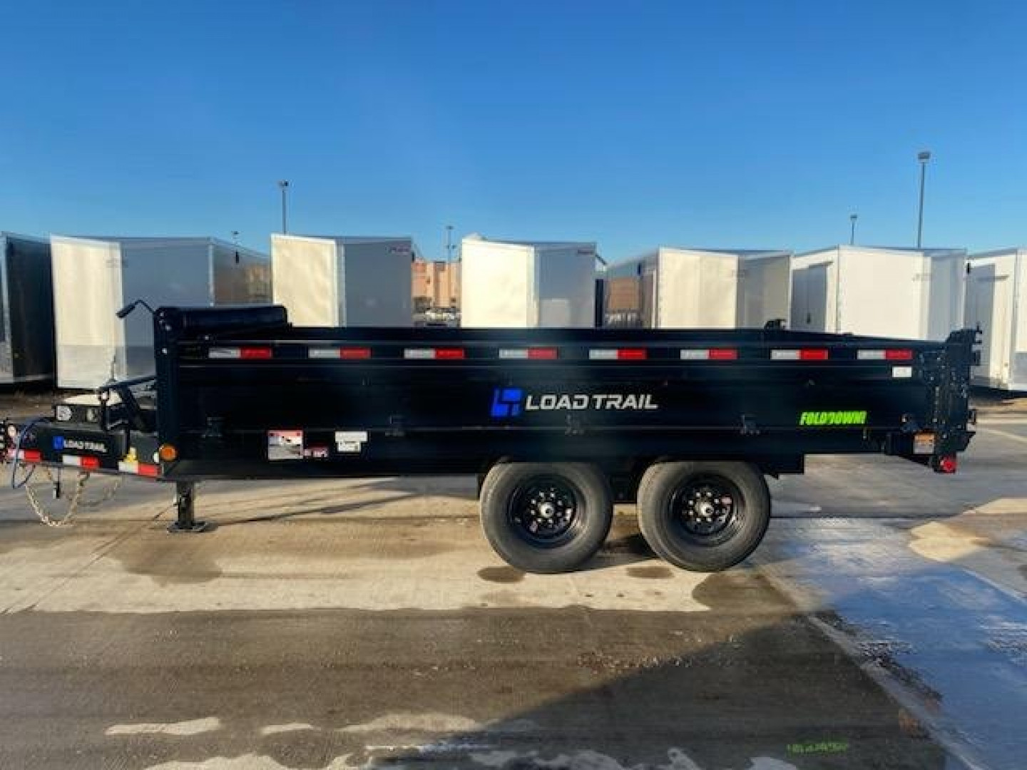 New 2025 LOAD TRAIL 96" X 16' TANDEM AXLE DECK OVER DUMP for sale in ...