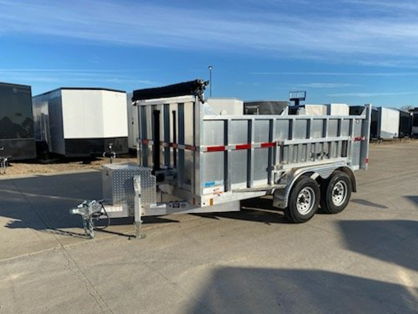 New 2025 Mission/Cargo Pro CODP6X12 Aluminum Dump Trailer for sale in ...