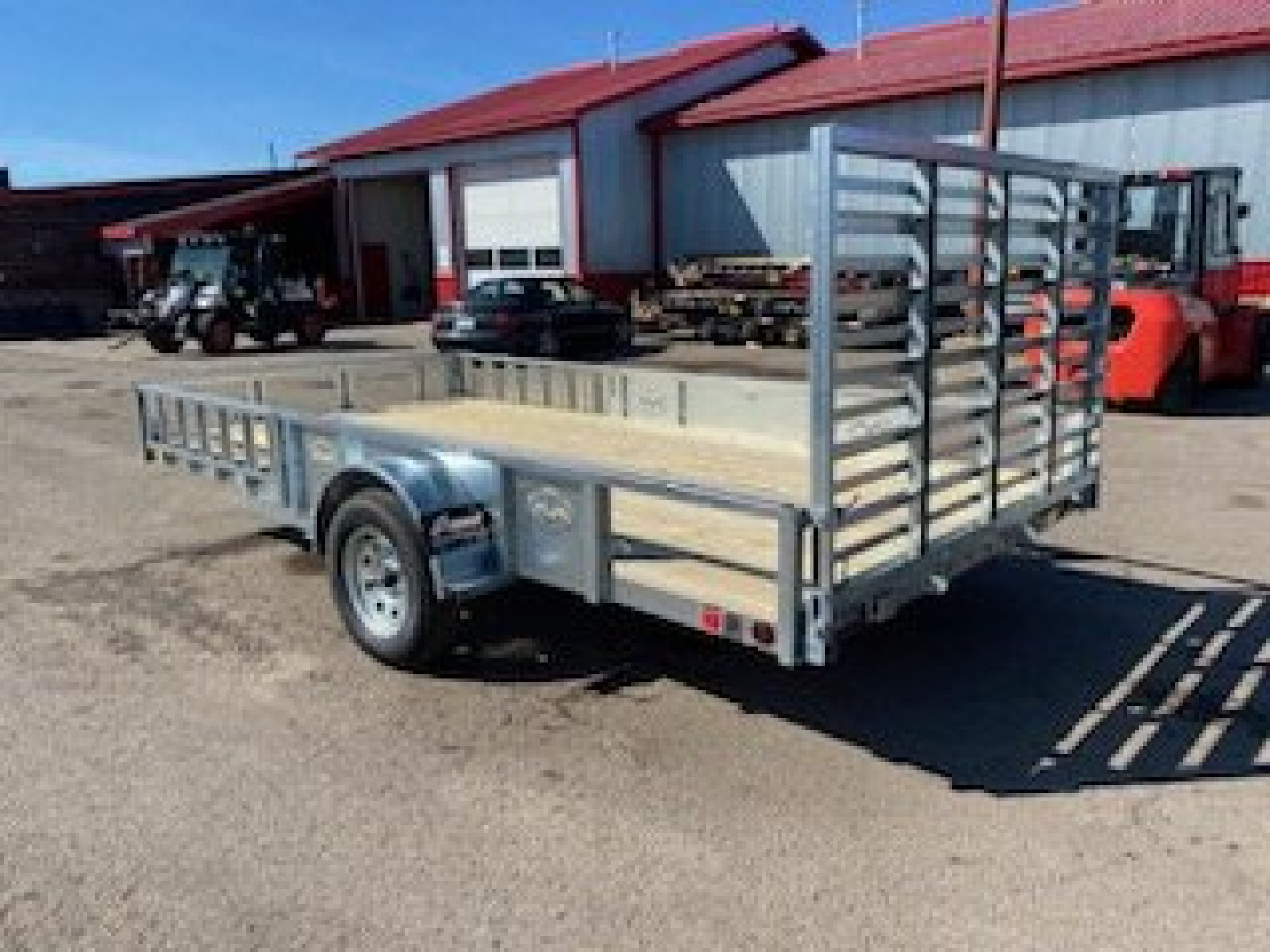 New 2024 METAL VALLEY MFG MV7X14UT Utility Trailer for sale in East ...