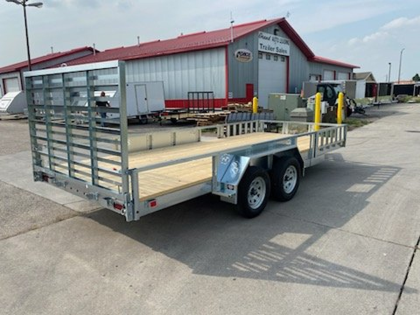 New 2024 METAL VALLEY MFG MV7X18UT TANDEM AXLE