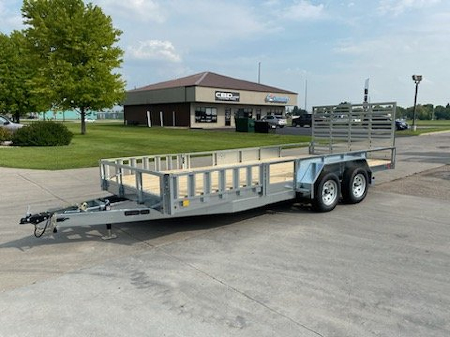 New 2024 METAL VALLEY MFG MV7X18UT TANDEM AXLE