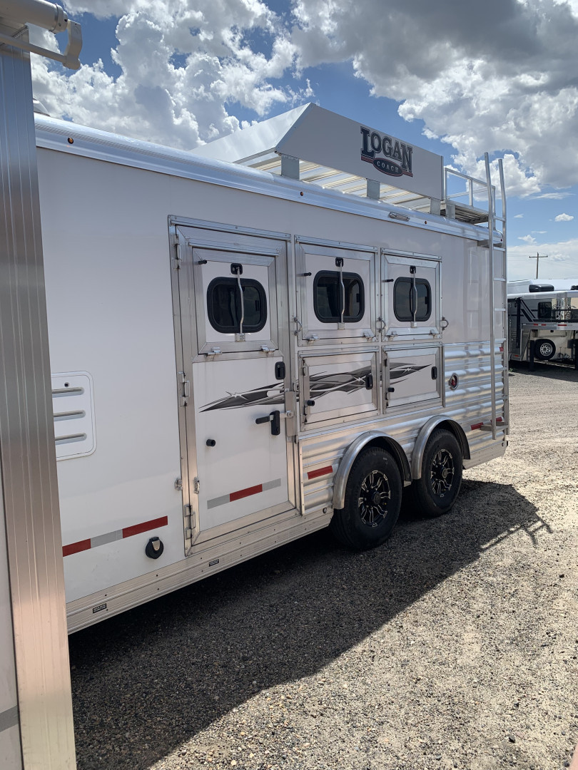 Used 2025 Logan Coach LQ 812 3 Horse Trailer for sale in Fort Morgan, CO