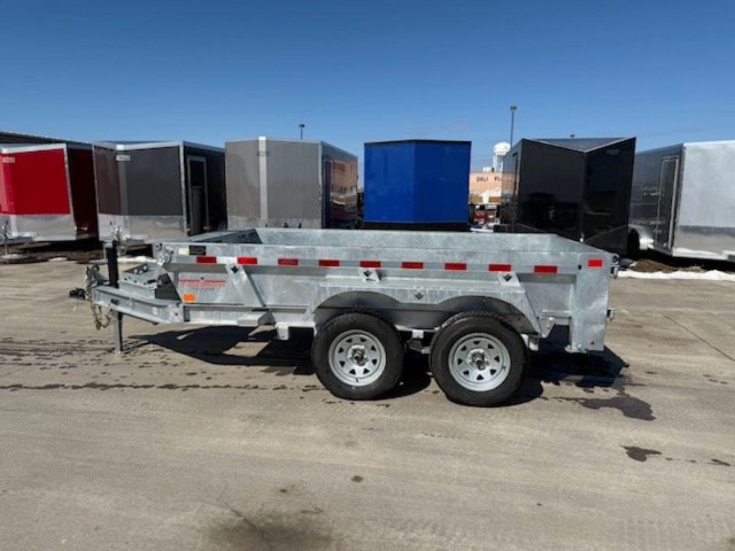New 2024 TRIUMPH TRAILERS GDT-TA5x10-35 GALVANIZED Dump Trailer for ...