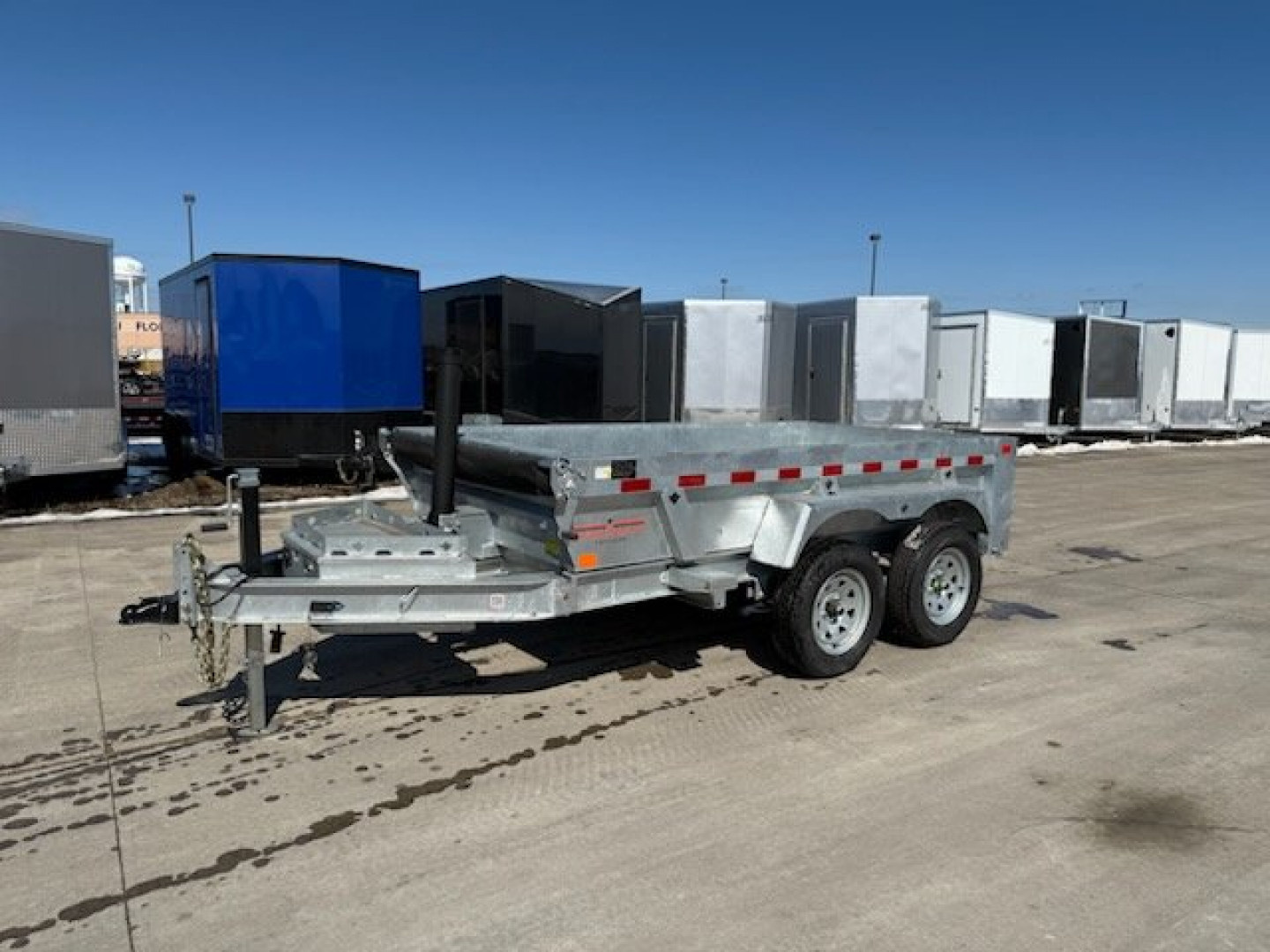 New 2024 TRIUMPH TRAILERS GDT-TA5x10-35 GALVANIZED Dump Trailer for ...