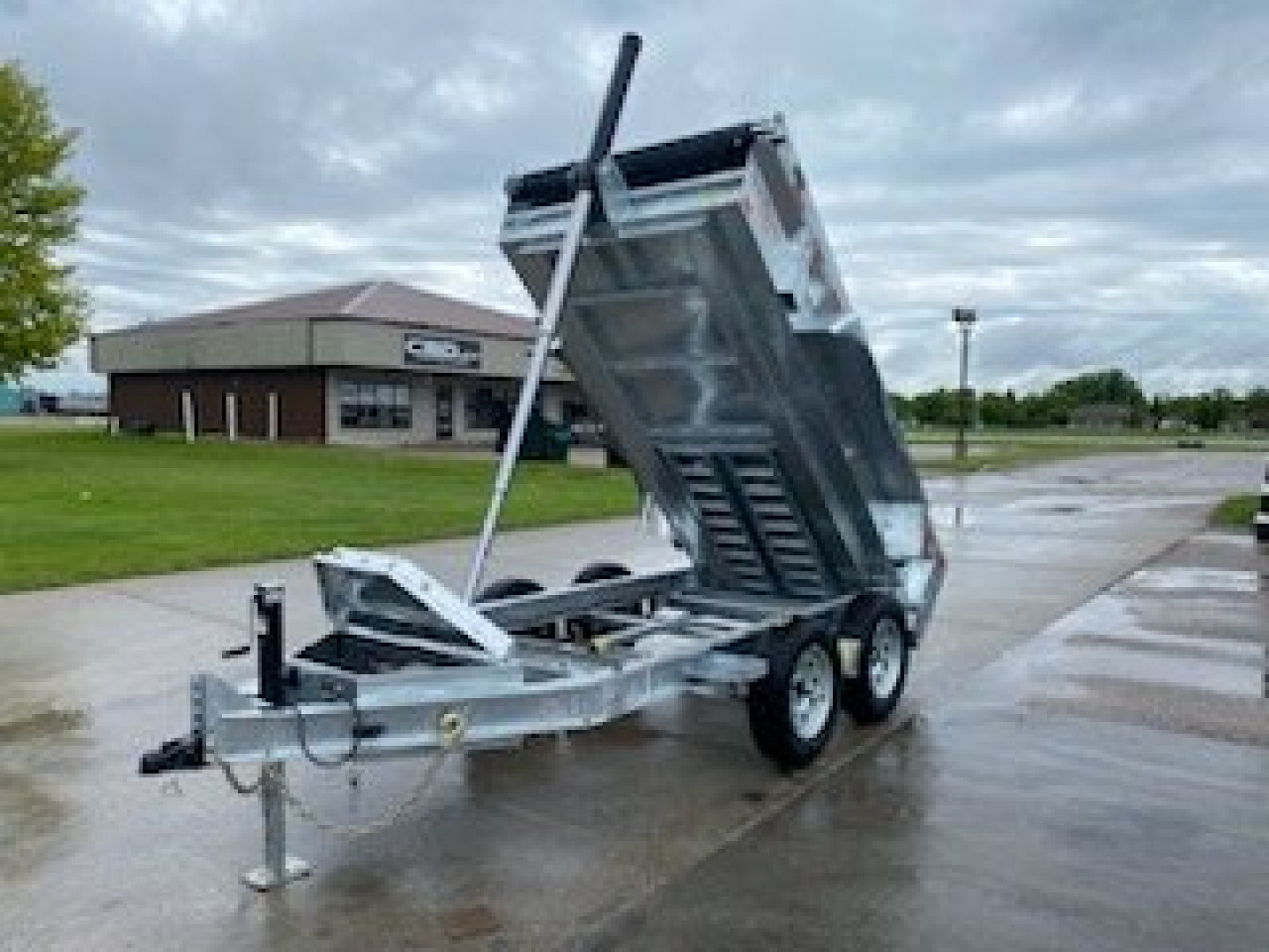 New 2024 TRIUMPH TRAILERS GDT-TA5x10-35 GALVANIZED Dump Trailer for ...