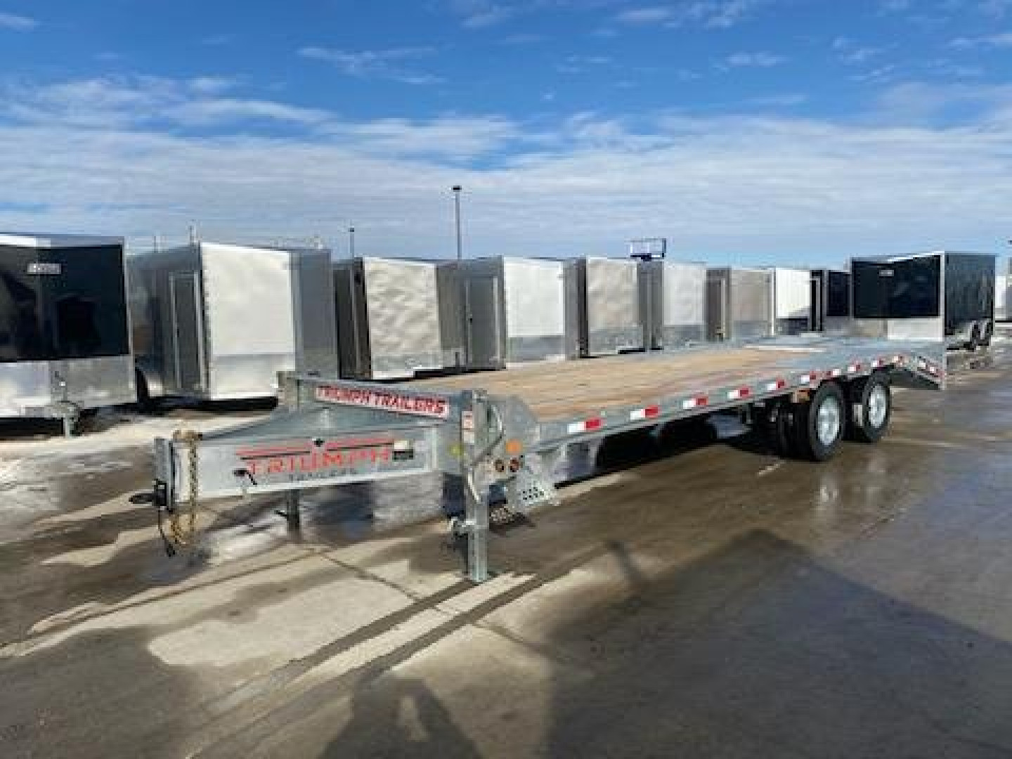 New 2024 TRIUMPH TRAILERS GHDEF1-TA102x20+5 12K WITH MEGA RAMPS for ...
