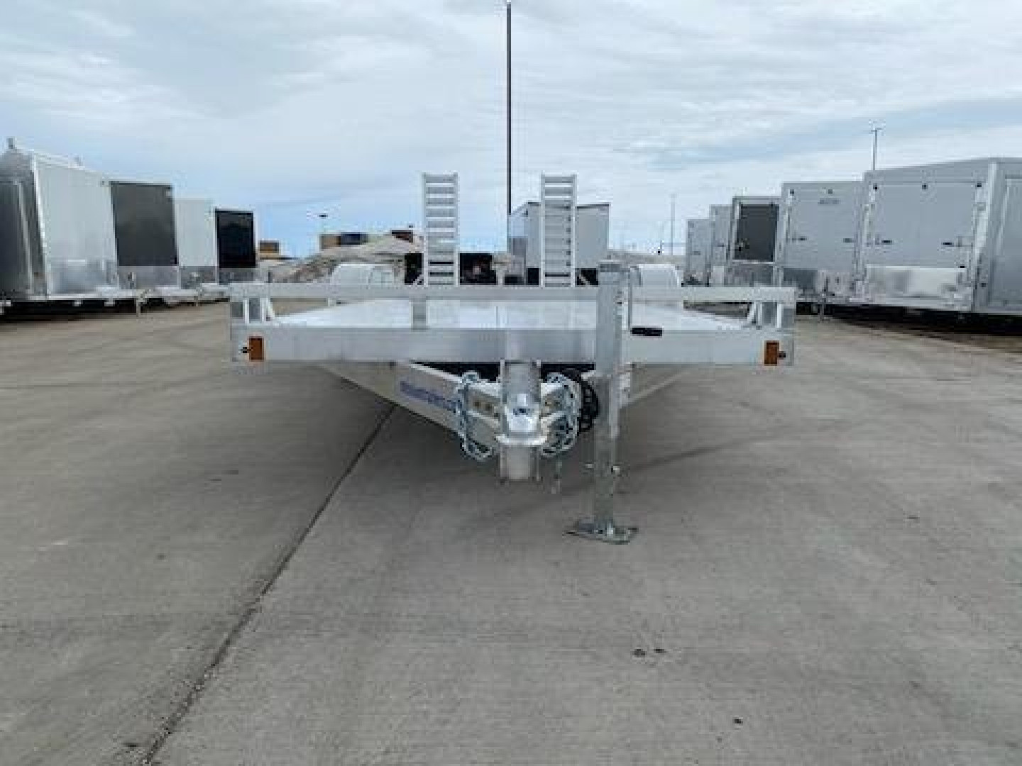 New MISSION MPAT 7x20-14K ALUMINUM DECK & WHLS FLATBED TRAILER ...