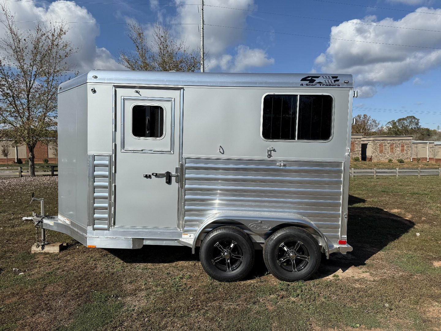 New 2026 4-STAR TRAILERS SILVER 2 Horse Straight Load Bumper Pull Horse ...