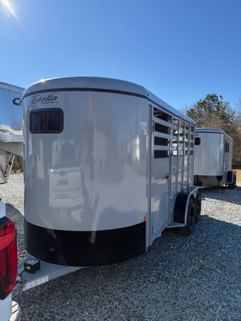 New 2025 DELTA TRAILERS 2 Horse Slant Load BP Horse Trailer