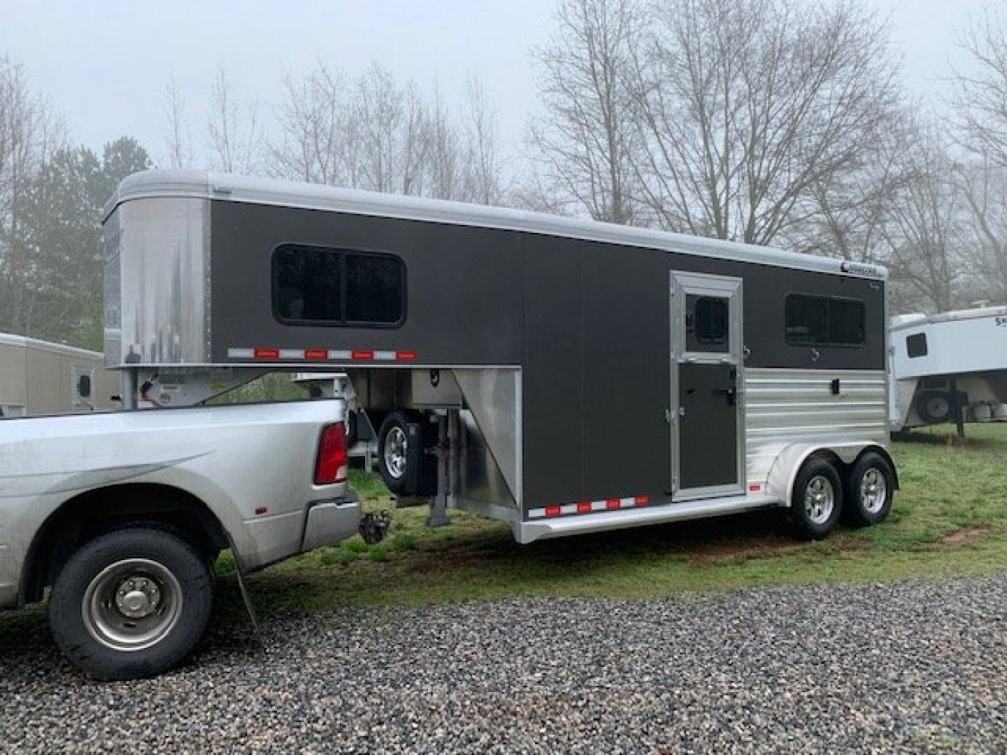 New 2026 CIMARRON Norstar 2 Horse Straight load Gooseneck Horse Trailer ...
