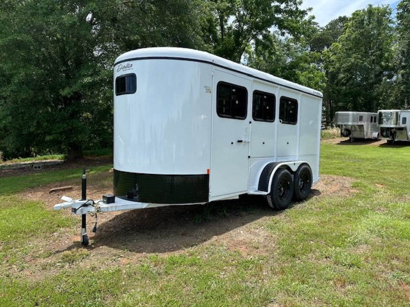 New 2025 DELTA TRAILERS 3 Horse Slant Load BP Horse Trailer