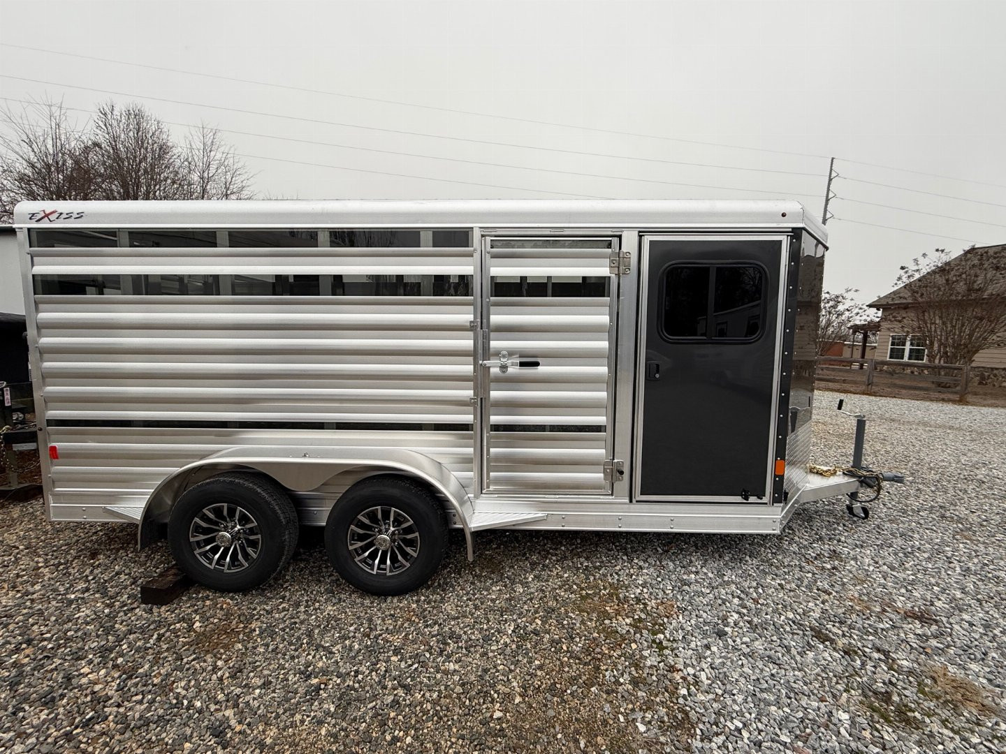 New 2026 Exiss Trailers Exhibitor Mini Combo 615A BP Horse Trailer for ...