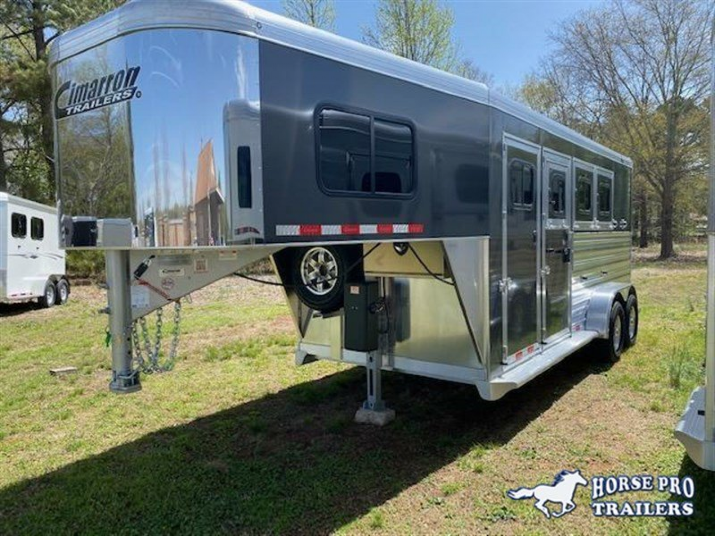 New 2025 CIMARRON TRAILERS Norstar 3 Horse slant GN Horse Trailer for ...