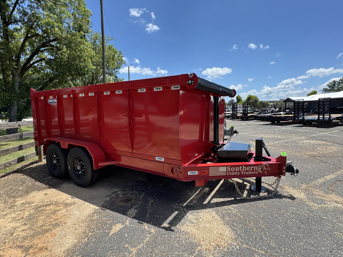 New 2025 Southern Utility Trailers 7x14 14k Dump Trailer