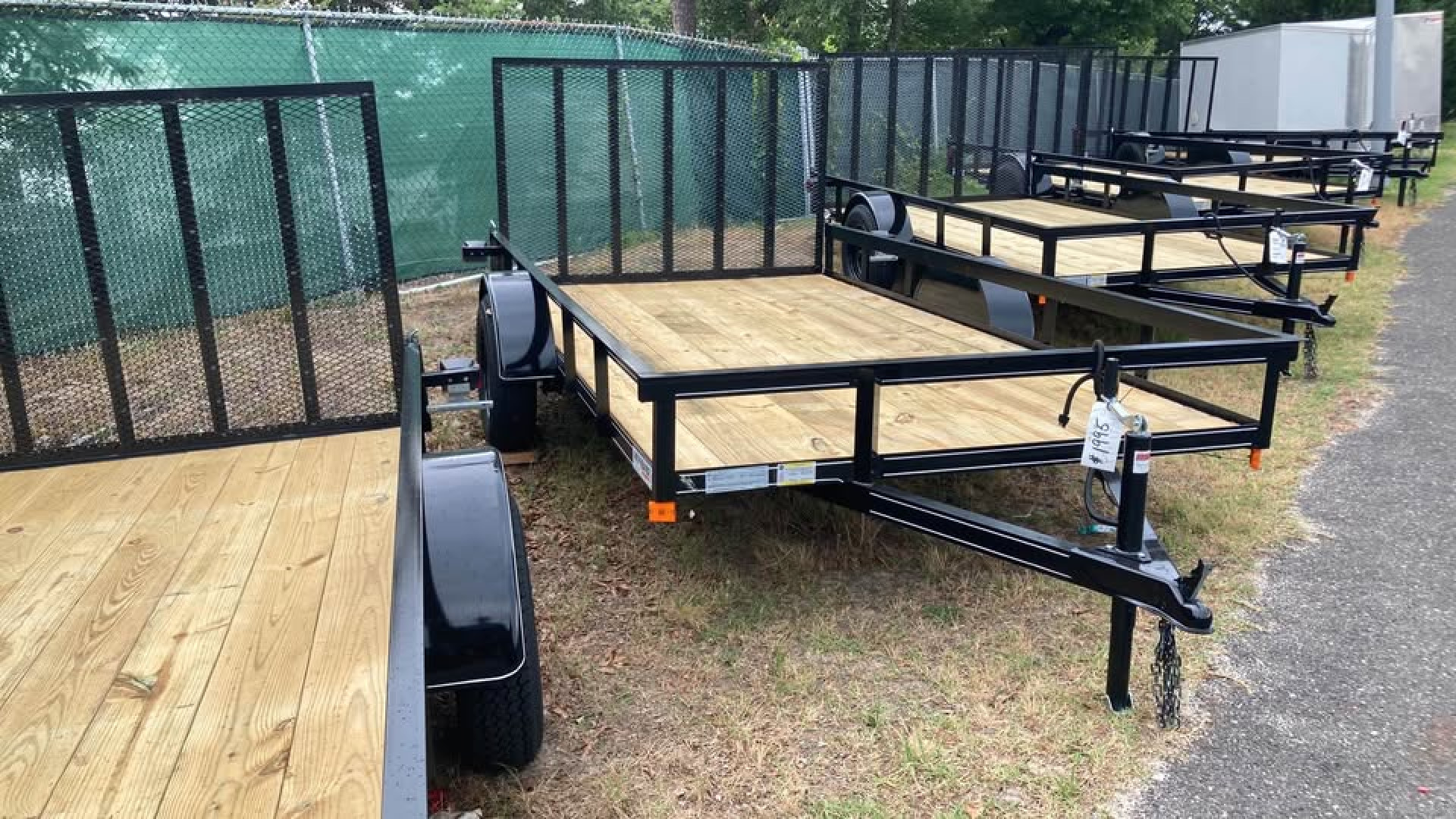 New 2025 P & T Trailers 6.5x12 Utility Trailer