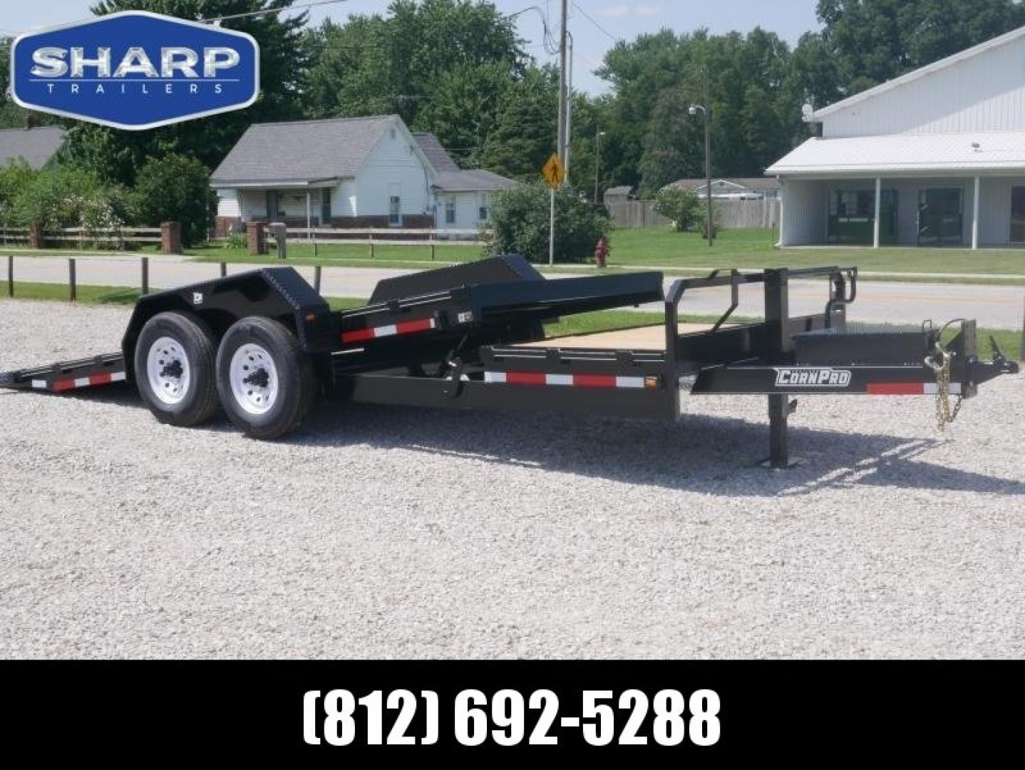 New 2025 CornPro UT-21 HT 7K Equipment Trailer