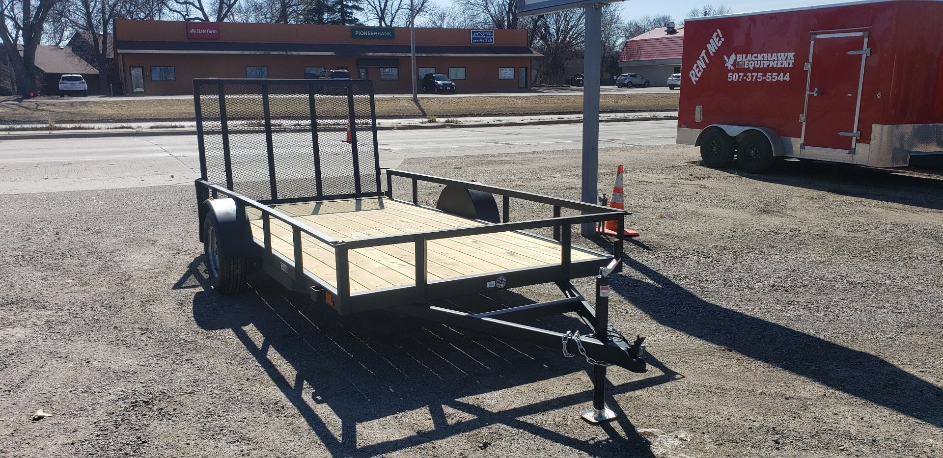 New 6x12 Teske Utility Trailer Lo Pro