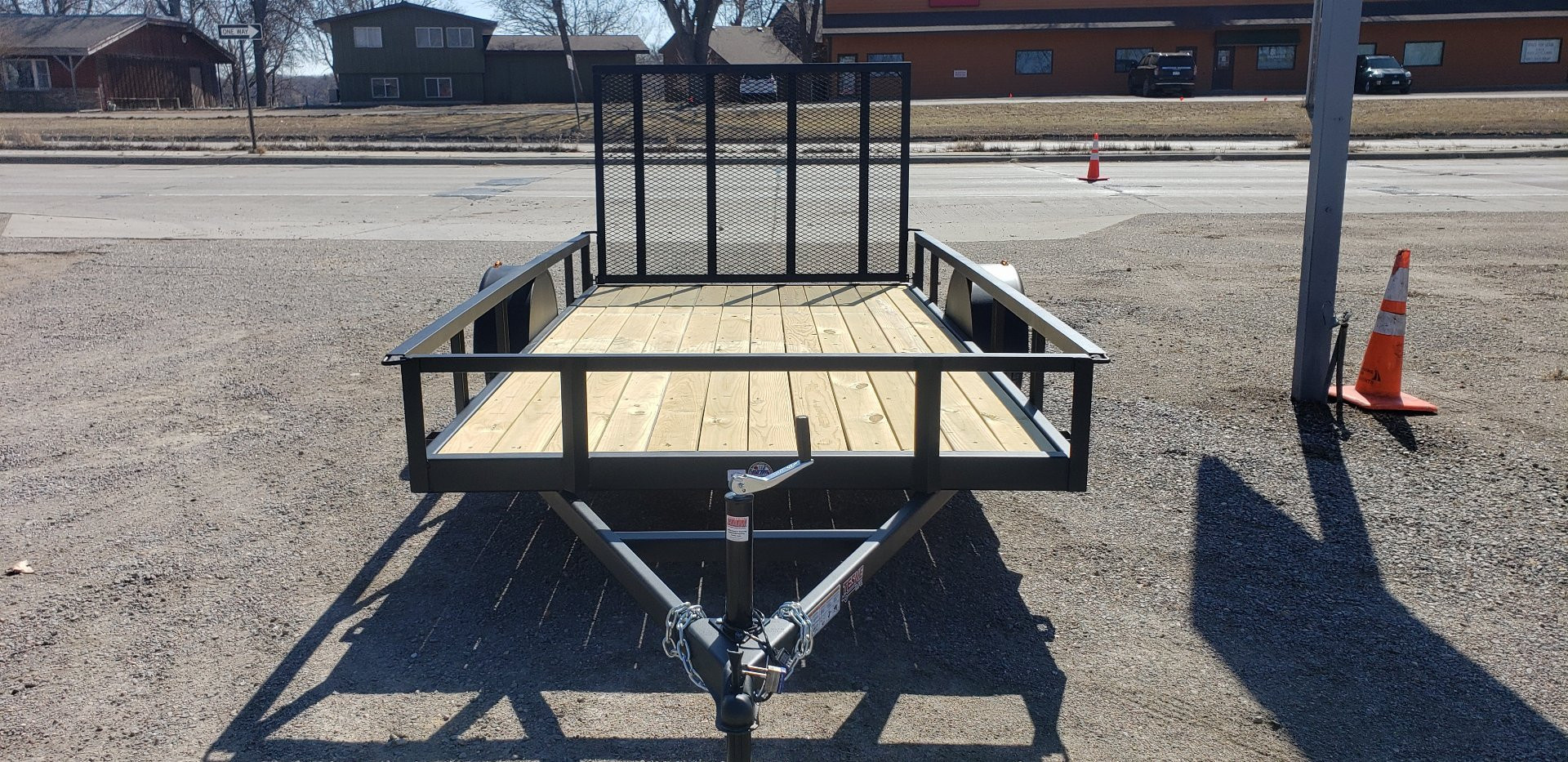 New 6x12 Teske Utility Trailer Lo Pro