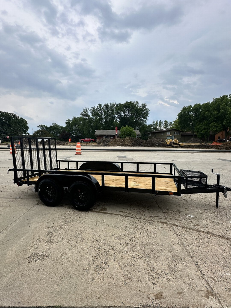 New 2025 CARRY-ON 6X14 7k Utility Trailer for sale in Lake Crystal, MN