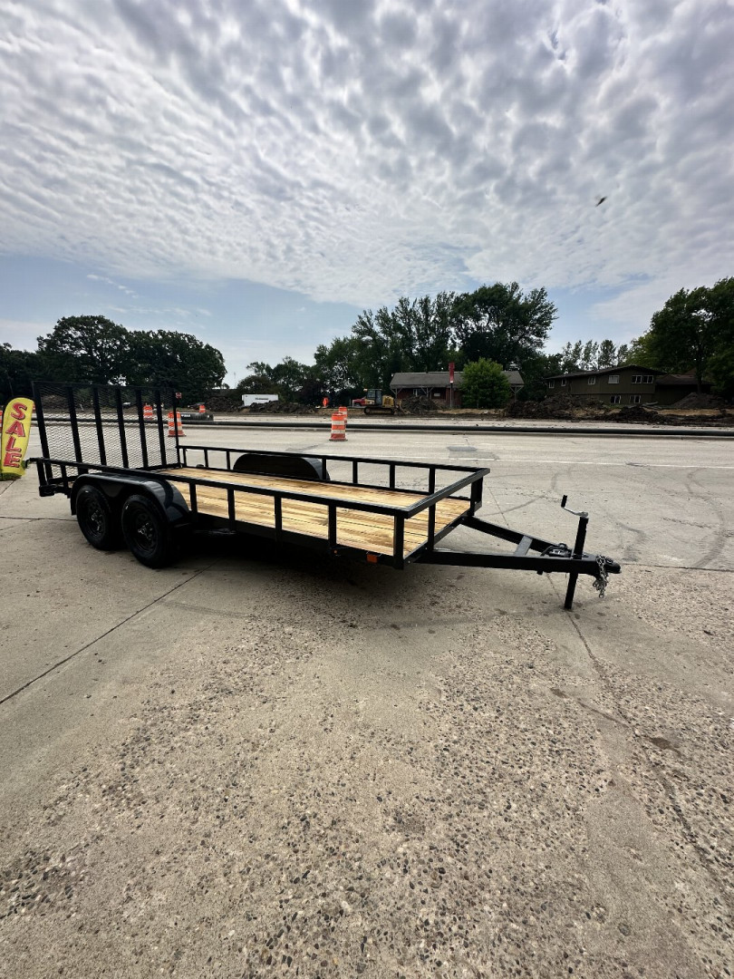 New 2025 CARRY-ON 6X16 7k Utility Trailer for sale in Lake Crystal, MN
