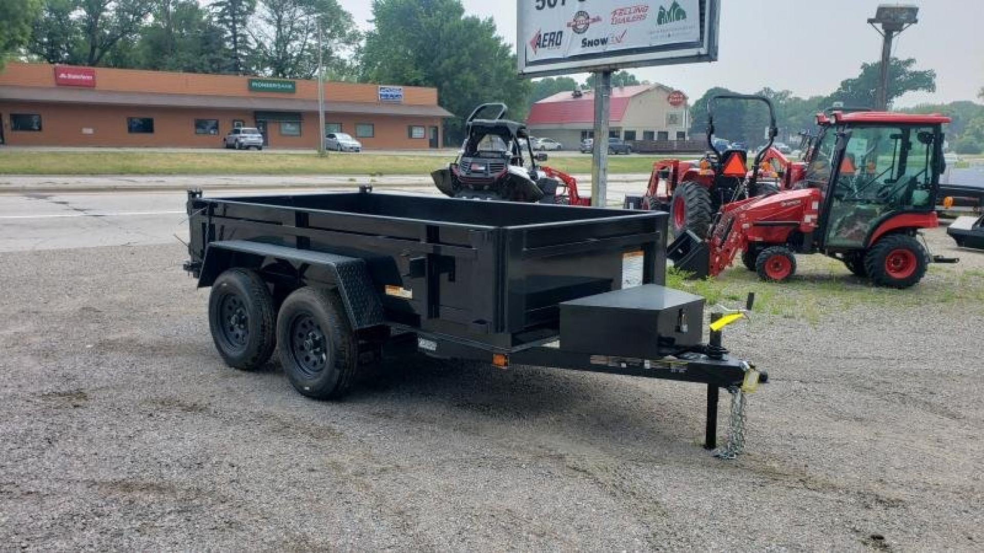 New 2025 5X10 7K Dump Trailer