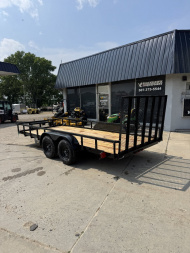 New 2025 CARRY-ON 7X16 7k Utility Trailer for sale in Lake Crystal, MN
