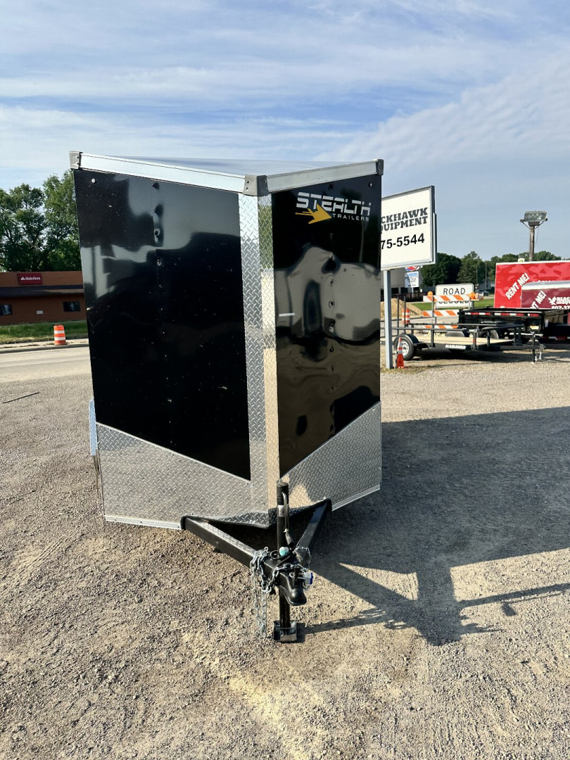 New 2025 Stealth Trailers 6x10 Mustang Steel Frame Enclosed Cargo Trailer