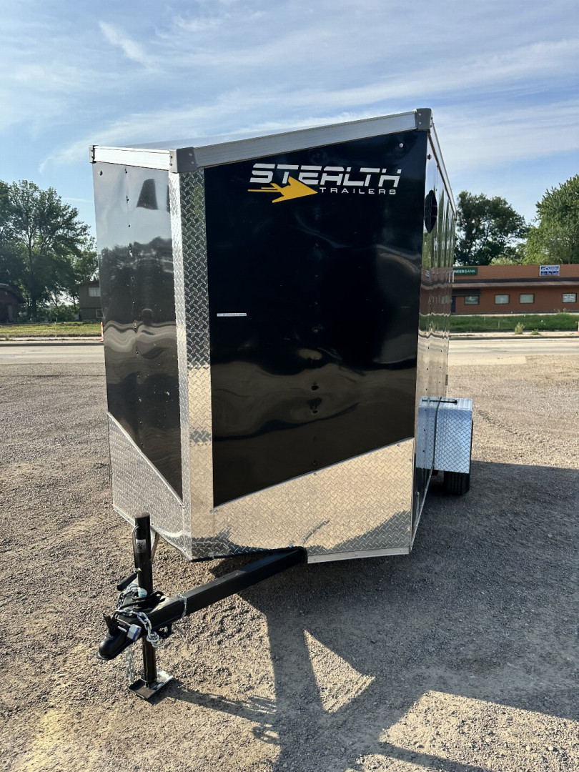 New 2025 Stealth Trailers 6x10 Mustang Steel Frame Enclosed Cargo Trailer
